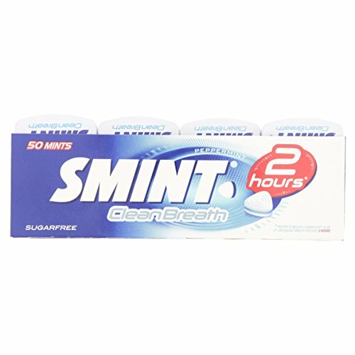 Smint 2 Hrs Clean Breath 50 mints Peppermint sugar free 12 tins ...