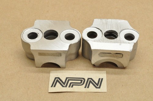 Matchless G80 G80L Front Fork Lower Cap Clamp Holder Left & Right AJS ...