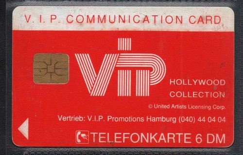 TKL194 - Telephone Card O 810 B 04.93 VIP Promotion Hamburg, Edition ...