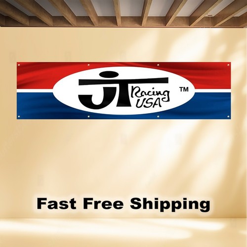 JT RACING USA 2'X8' BANNER FLAG YAMAHA SUZUKI HONDA KAWASAKI | eBay