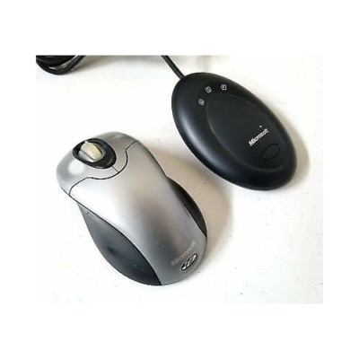 Microsoft Wireless Optical Mouse 2.0 Model 1008 Silver W/ Receiver | eBay