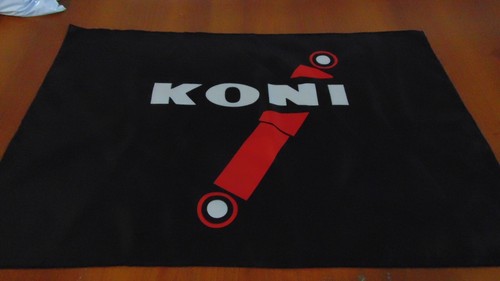 Koni 20x30" Flag Banner Car Garage Racing Shop Decor Springs Struts ...