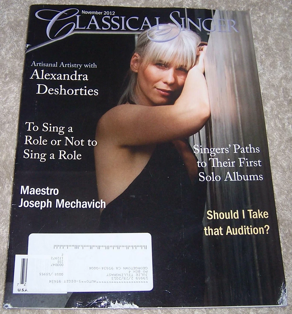 Classical Singer Magazine