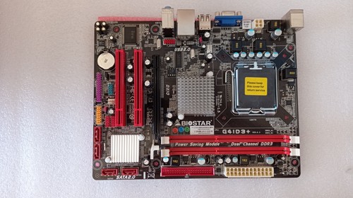 Motherboard BIOSTAR G41D3+ G41/CH7 Socket 775, FSB 13333MHz | eBay