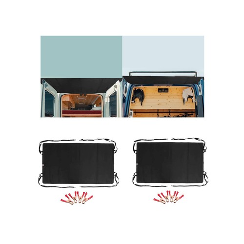 RV Rear Barn Door Awning Cover Travel Trailer Canopy for Ford Transit ...