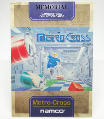 121 Metro cross Namco Official Collection Cards memori trading Videdo ...