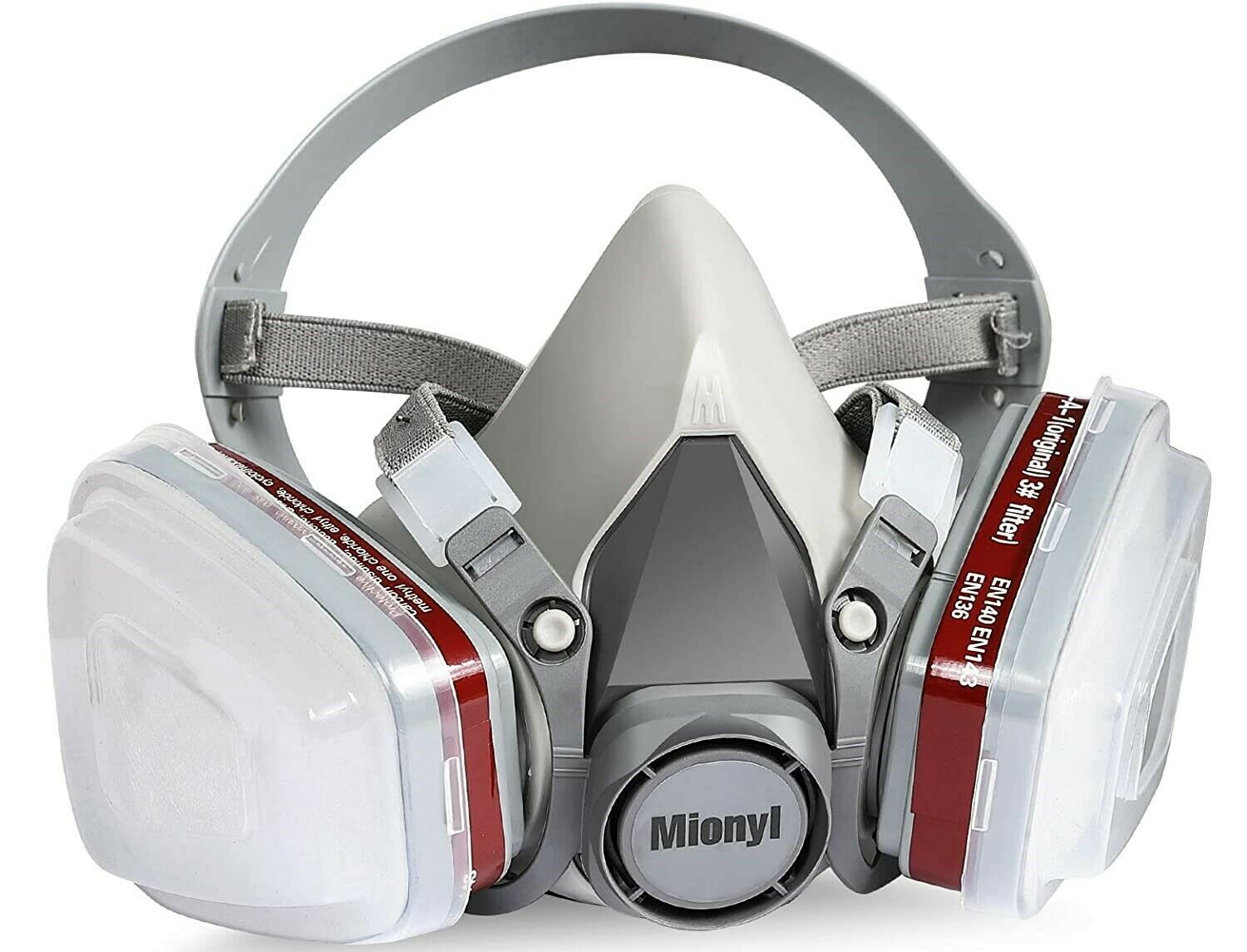 NASUM M101 Chemical Respirator Mask Double Gas Protection Complete for ...