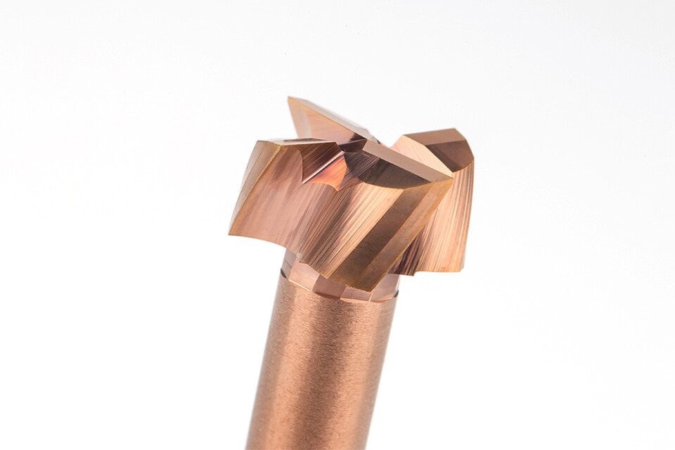 3-16mm T Slot 4 Flutes Milling Cutter Solid Carbide Slotting End Mill ...