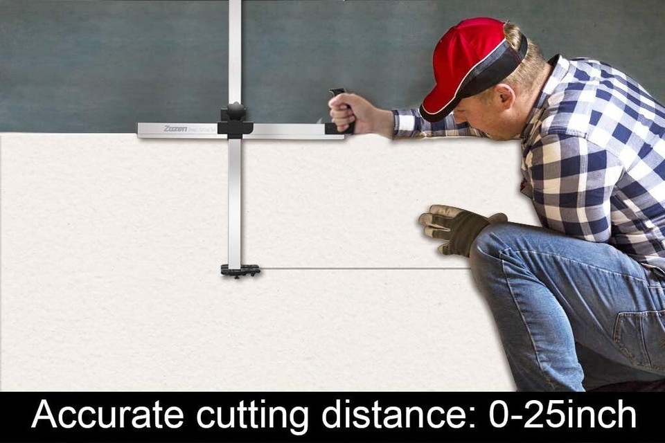 Drywall Cutting Tool, Foldable Drywall Cutter- Easy Ripper Safe Drywall ...