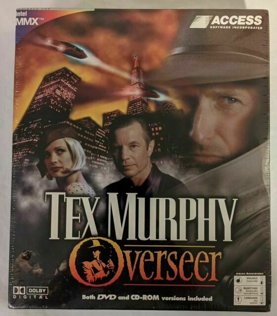 Tex Murphy Overseer (PC, 1998) for sale online | eBay