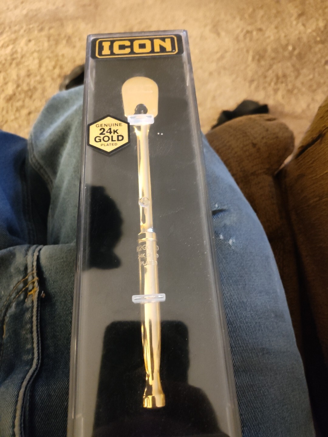 ICON SPECIAL EDITION 24K Gold Plated 3/8" 90 TOOTH Drive Professional ...