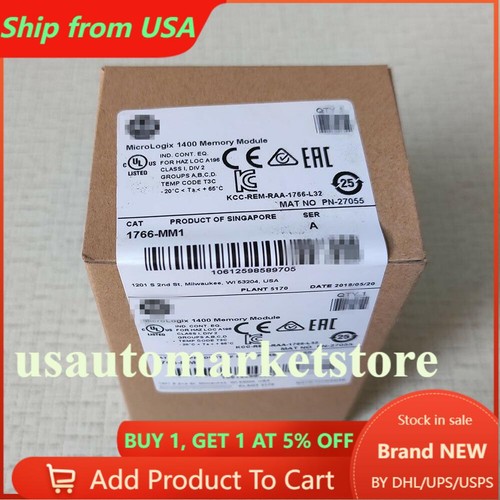 1766-MM1 Memory Module for MicroLogix 1400 N/A Factory Sealed New | eBay