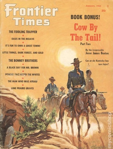 Frontier Times 1st Series Vol. 39 #1 VG 1965 Stock Image Low Grade | eBay