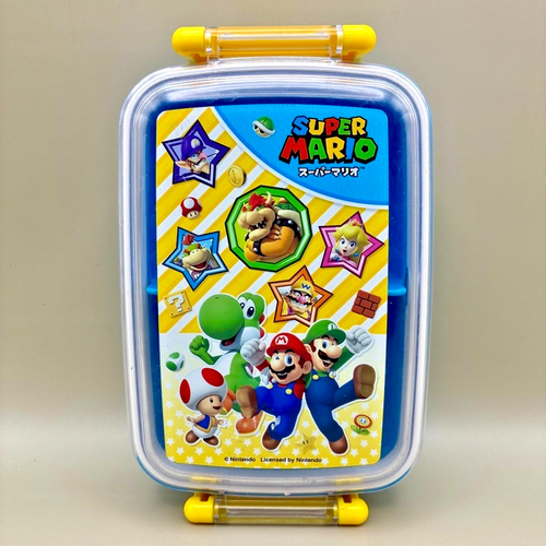 Skater Co. Super Mario Bento Lunch Box • Made in Japan • 15 oz • New No ...