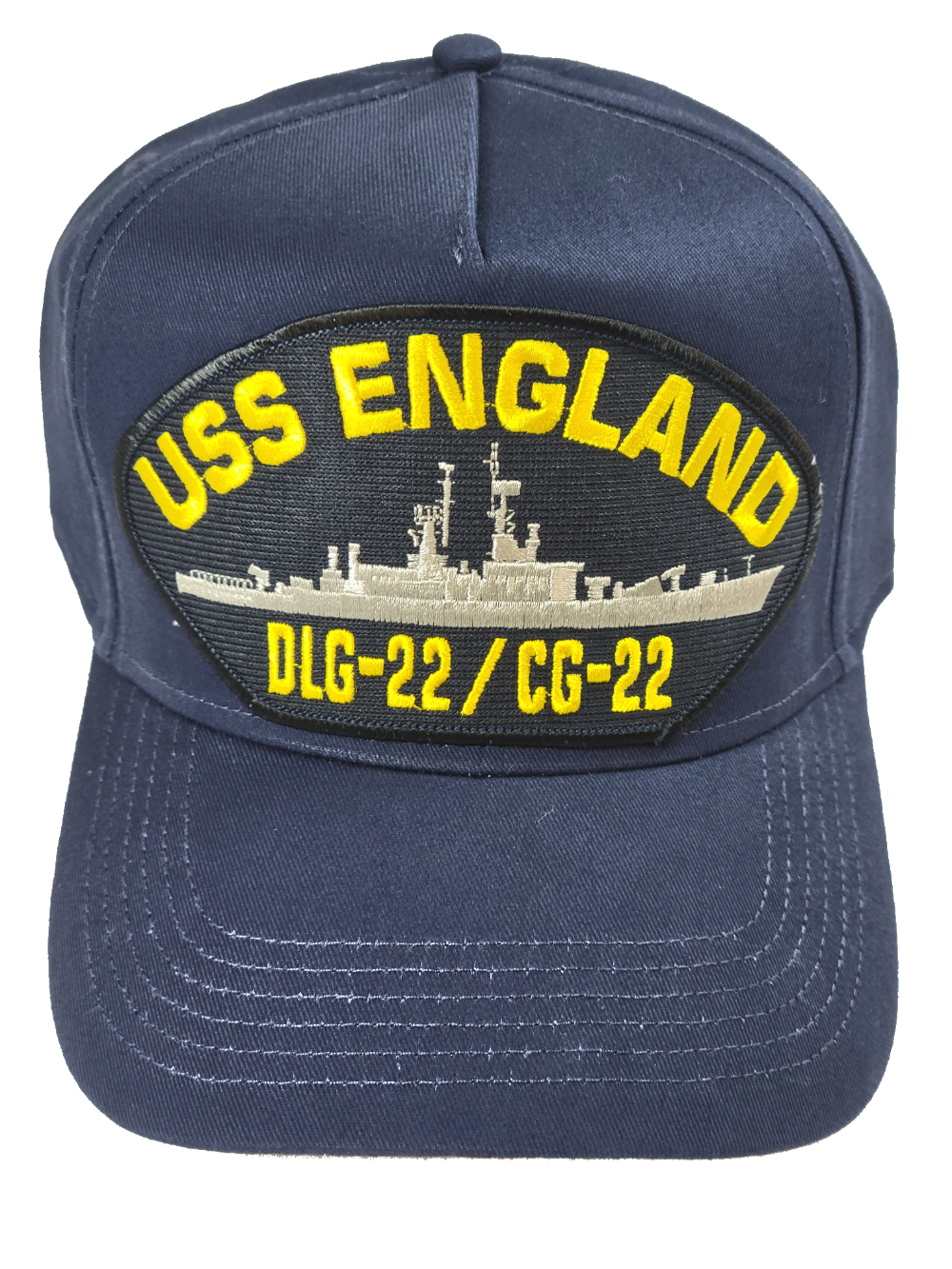 USS England DLG-22/CG-22 Ship HAT - Navy Blue - Veteran Owned Business ...
