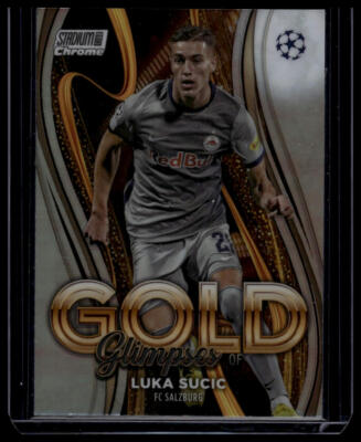 2022-23 Stadium Club Chrome UEFA #GG-LS Luka Sucic Glimpses of Gold | eBay