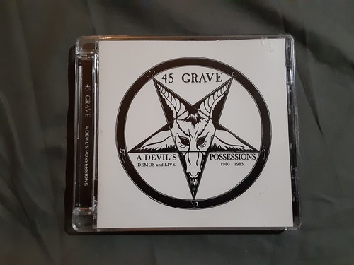 45 Grave The Devils Possessions CD Goth Rock Punk Darkwave Original Pressing Pin | eBay