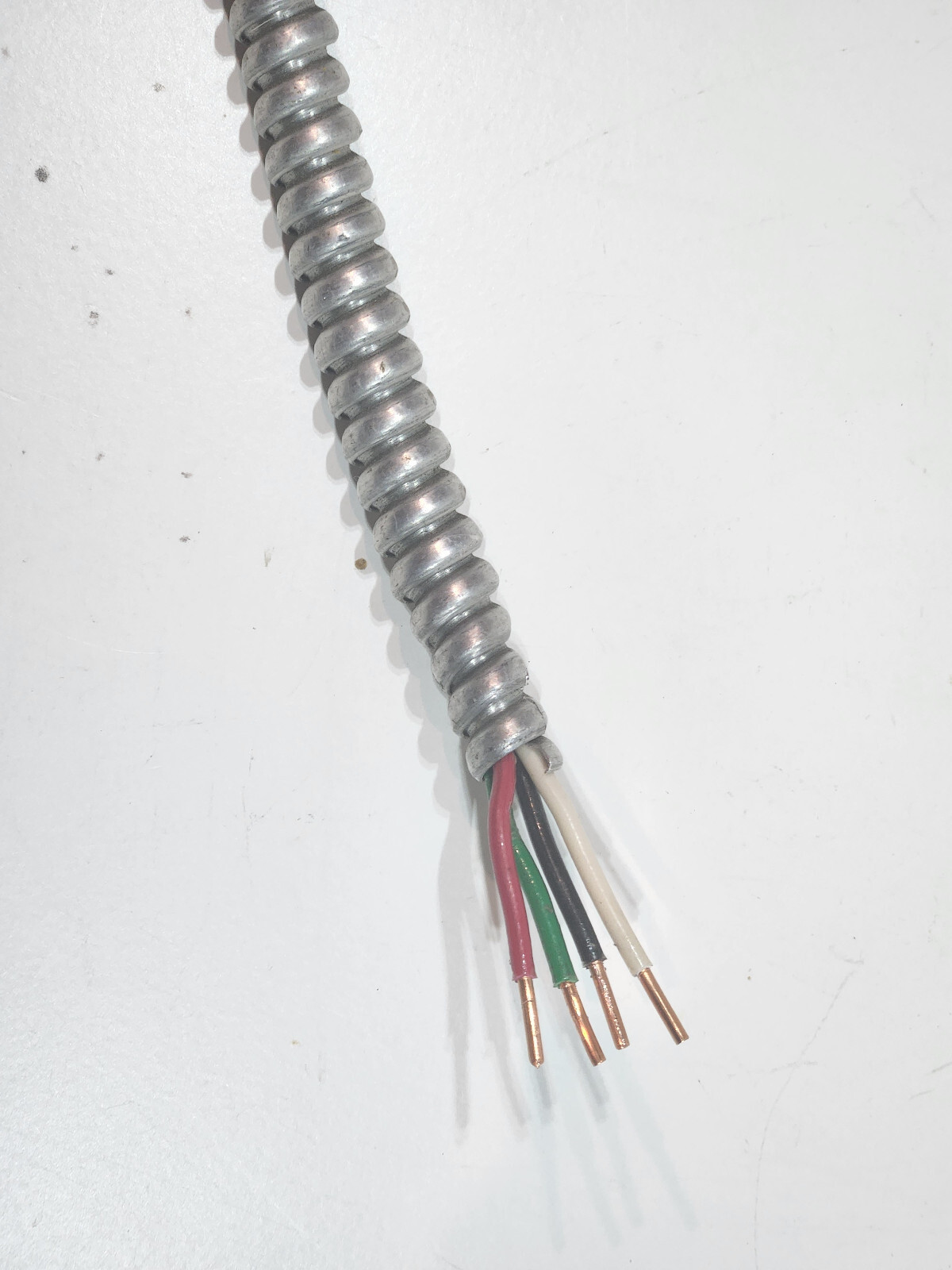 12/3 Solid Copper MC Cable Al Armor 600V . . .$1.99 / Ft | eBay