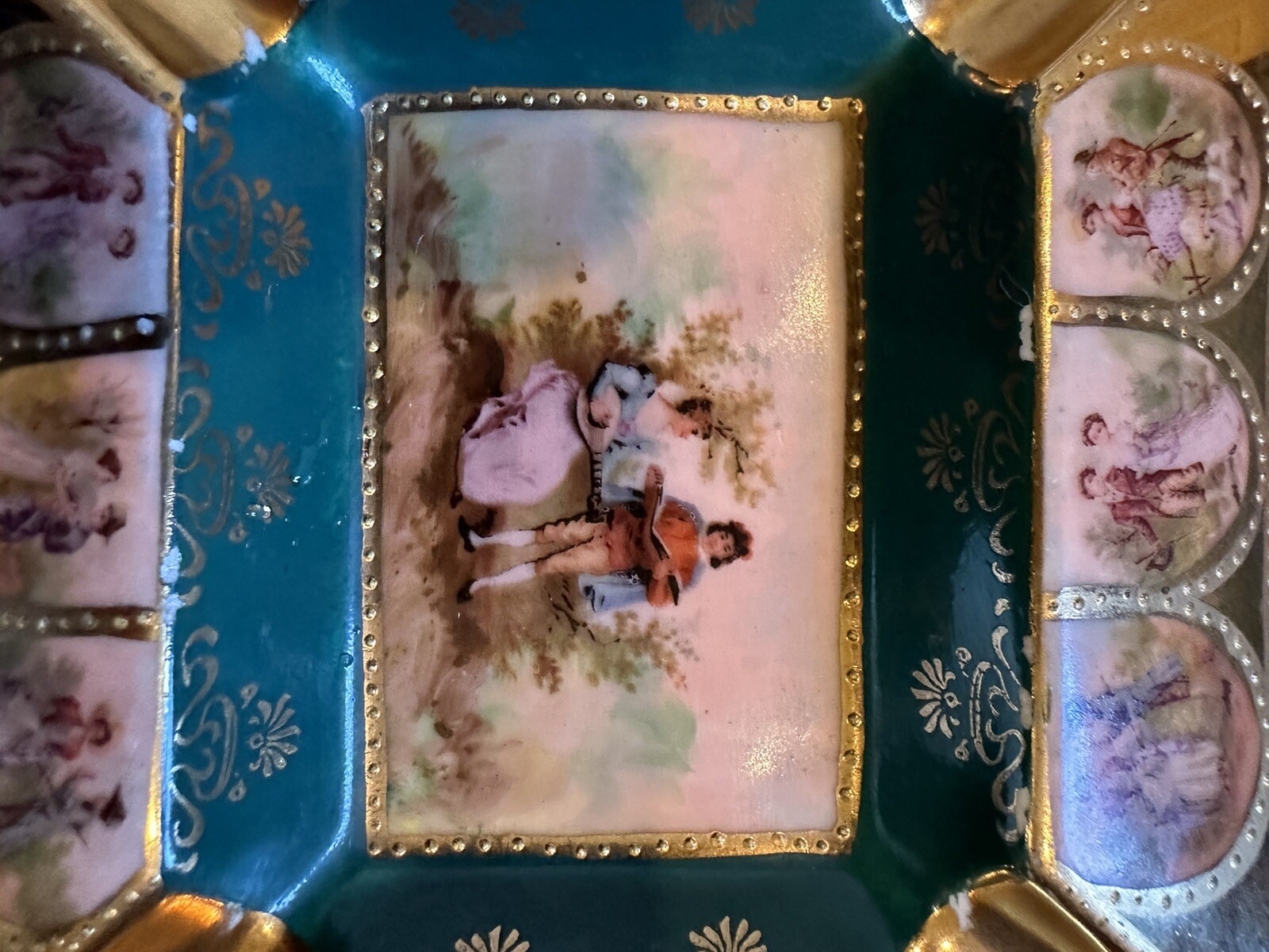 Friedrich Simon Carlsbad Czechoslovakian Porcelain Ashtray | eBay