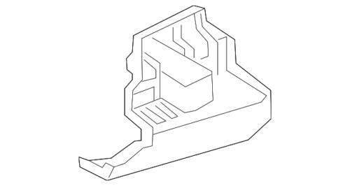 Genuine Hyundai Lower Bracket 86617-B8500 | eBay