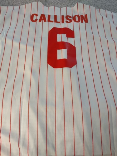 PHILADELPHIA PHILLIES JOHNNY CALLISON #6 JERSEY SHIPS FREE | eBay