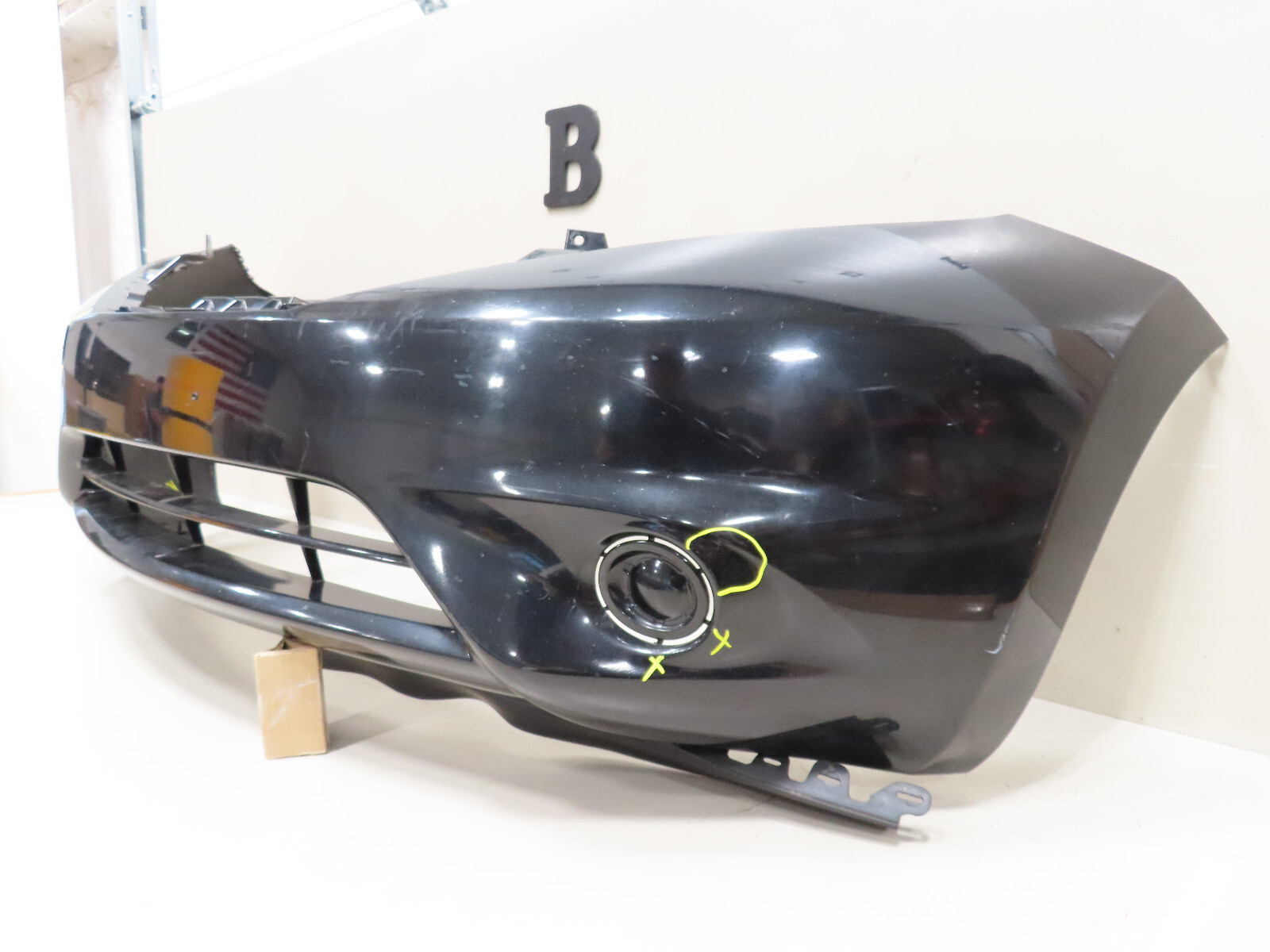 2014 2015 2016 NISSAN VERSA NOTE FRONT BUMPER W/ VALANCE COVER OEM ...