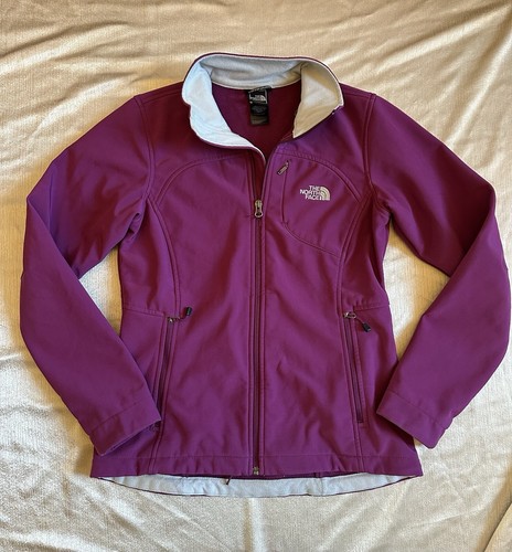 The North Face Jacket Women Small Pink Purple Apex Bionic Softshell ...