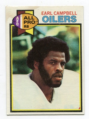 Earl Campbell 1979 Topps Football Rookie Card RC #390 Ex/MT+ 100270 | eBay