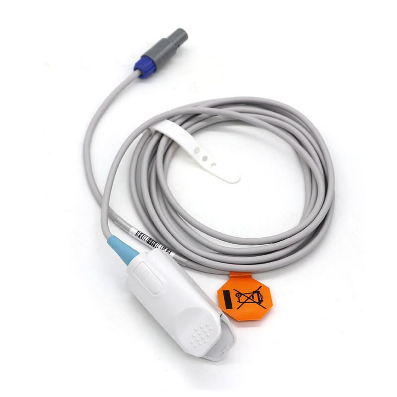Adult Clip Spo2 Sensor Blood Oxygen Probe Compatible With CONTEC Brand ...