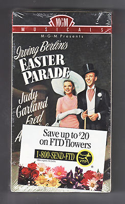 MUSICAL: EASTER PARADE Judy Garland, Fred Astair (1948) VHS ~Ann Miller ...