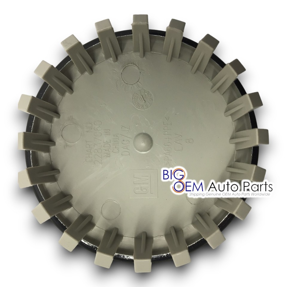 2019-2024 GMC Sierra Yukon Single Wheel Center Cover Hub Cap Black ...