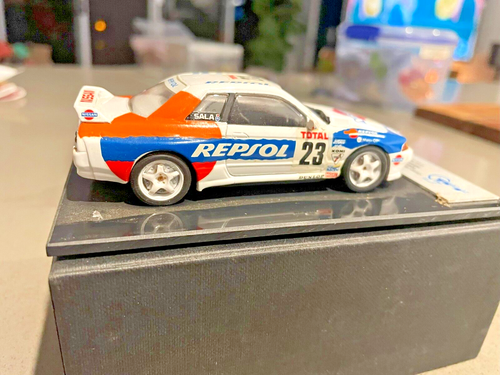 ULTRA RARE 1:43 ORANGE / WHITE NISSAN SKYLINE R32 GTR TURBO REPSOL RACE ...