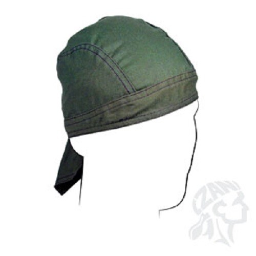 Pine Army Green Flydanna Durag Doo Rag Headwrap Skull Cap Biker ...