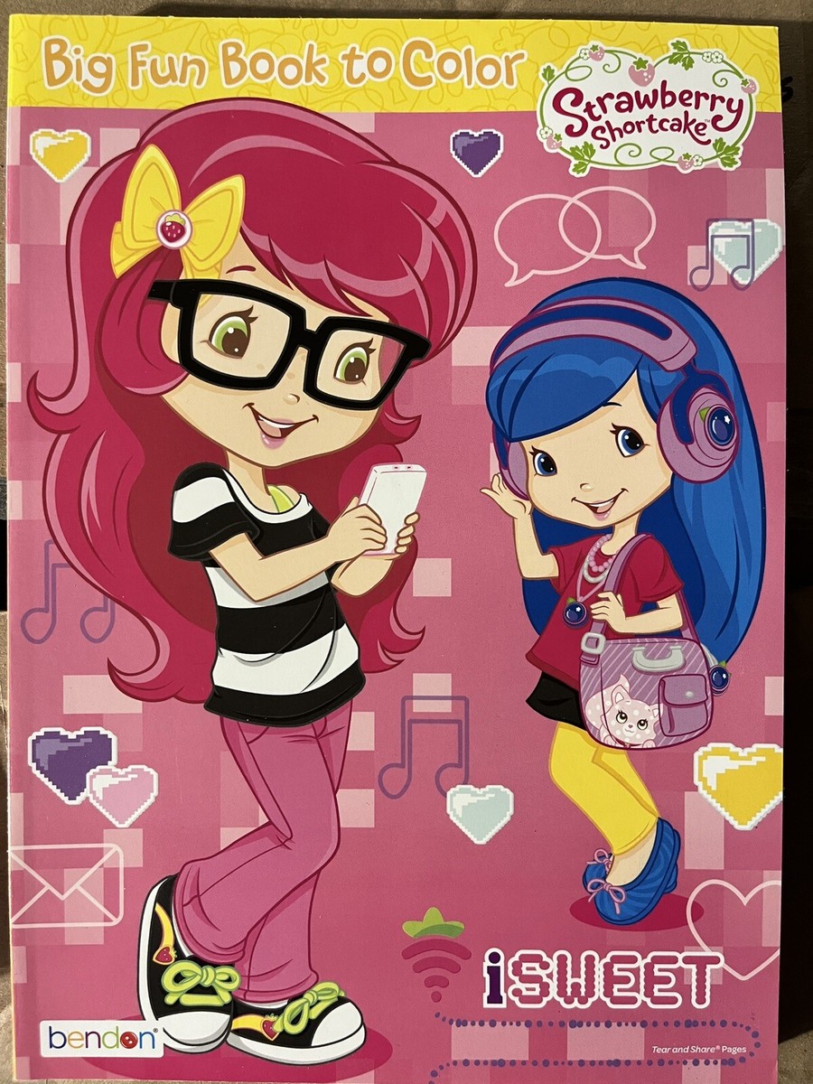 Strawberry Shortcake Berry Bitty Coloring Pages
