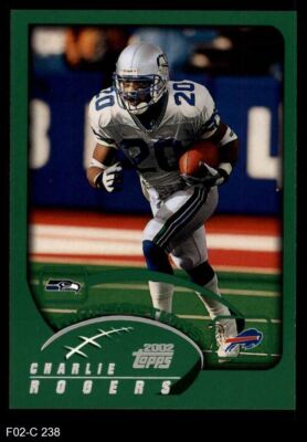 2002 Topps #238 Charlie Rogers Bills 8 - NM/MT | eBay