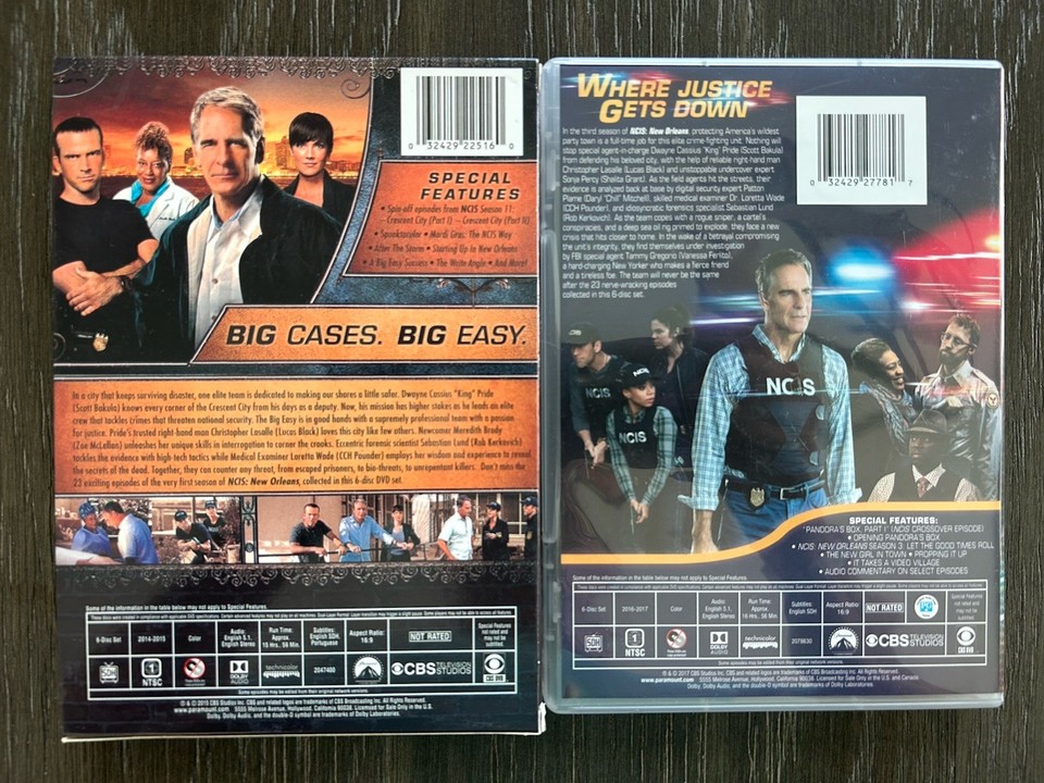 NCIS New Orleans DVD Seasons 1, 3 | eBay
