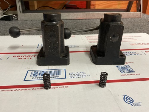 Lot of 2 Hardinge HC Chucker Clutch Lever And Housing & Parts | eBay