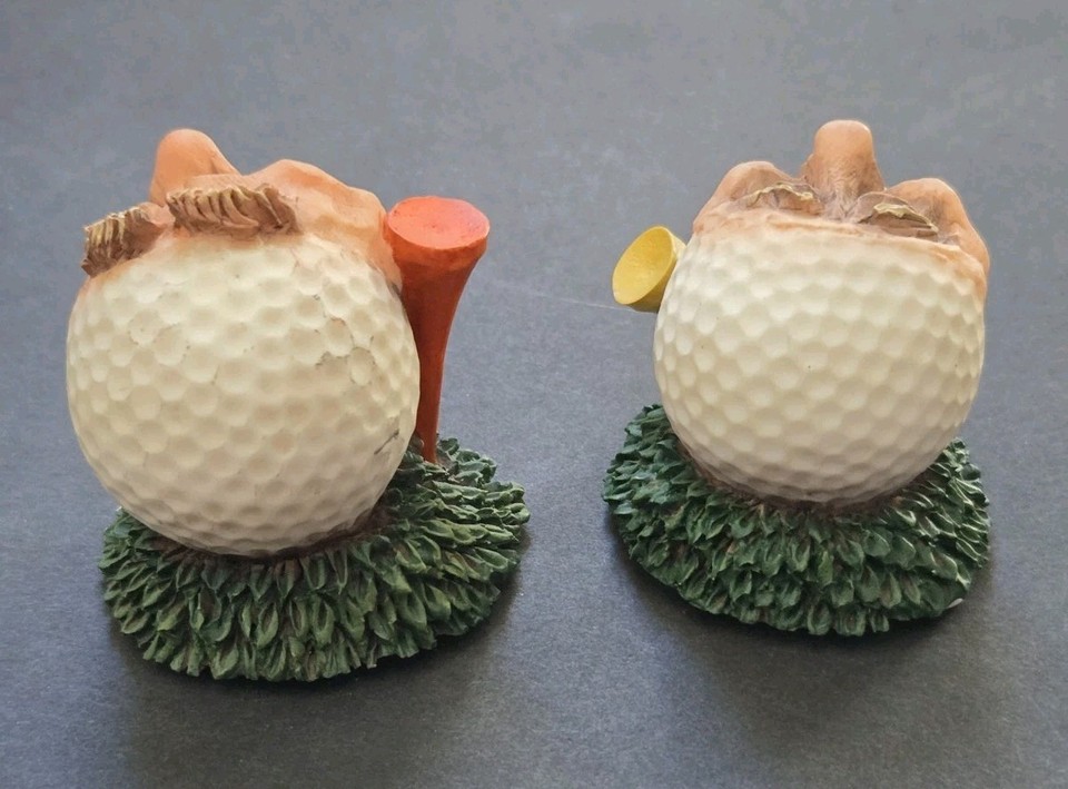 Vintage Golf Tease Figures & Golfer Ornament Lot Funny Golf Decor | eBay