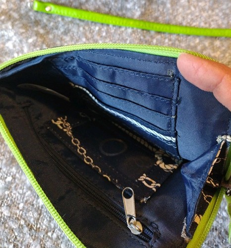 Thirty One Wallet Wristlet Zip Around Blue | eBay