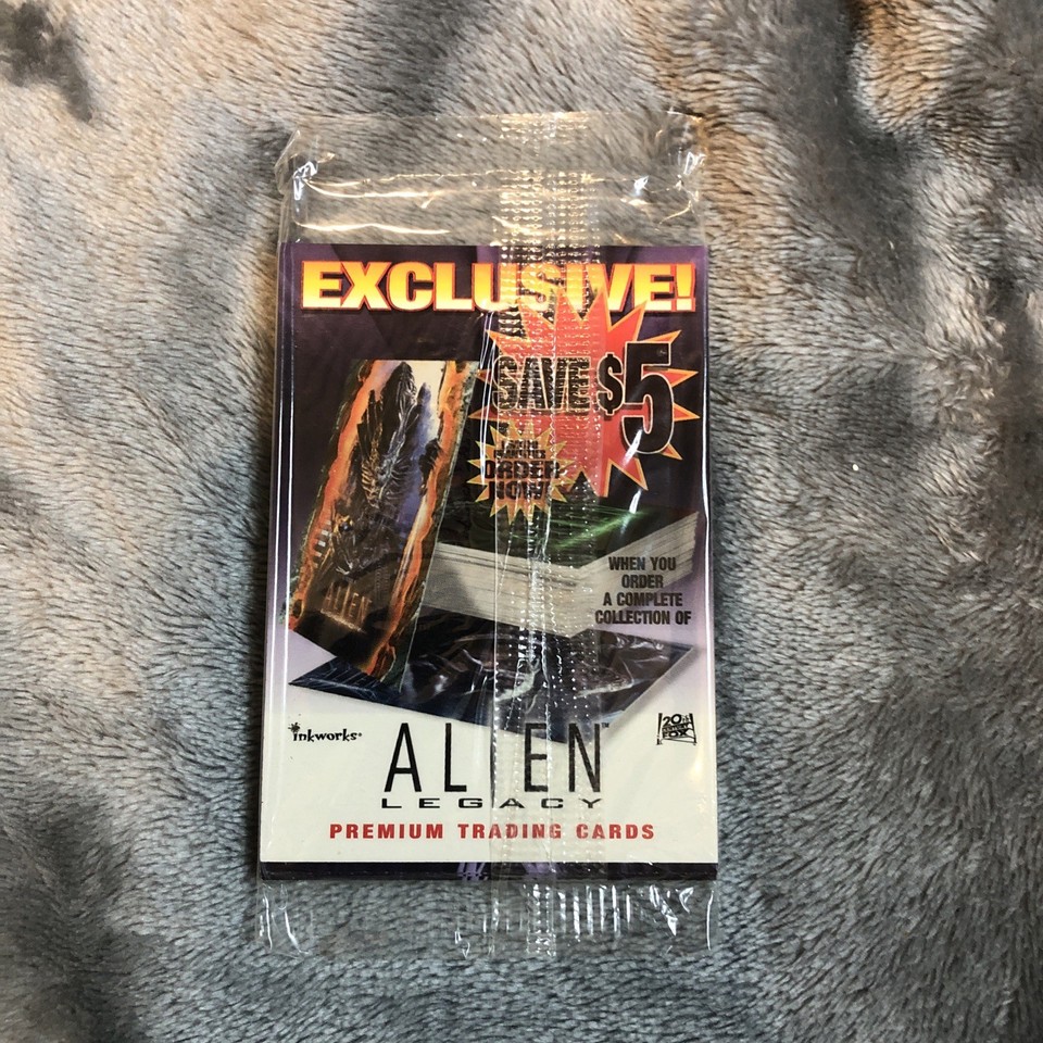 Vintage Alien Legacy Premium Trading Cards – Factory Sealed, 1990s ...