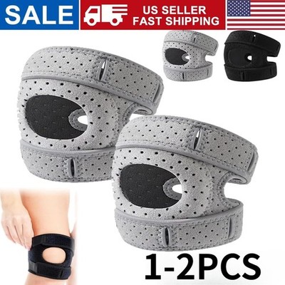 Knee Brace Support Neoprene Patella Stabilizing Compression Straps ...