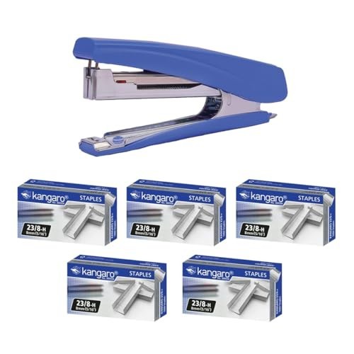 Kangaro HD-10D Metal Stapler Combo with 5 Boxes No.10-1M Pins | Classic ...