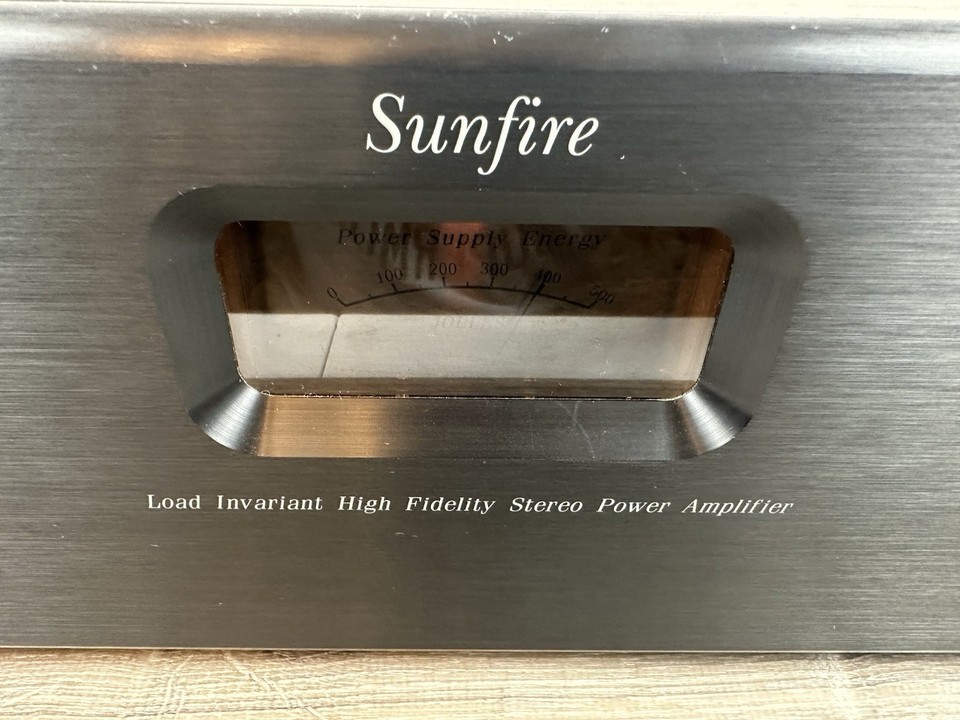 SUNFIRE 300 STEREO AMPLIFIER BOB CARVER TESTED WORKING | eBay