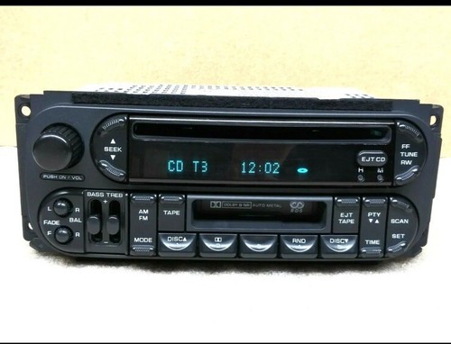 🔥Genuine Chrysler Dodge Jeep CD Player Cassette Radio Stereo RAZ ...