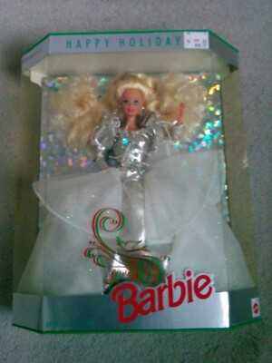NWT 1992 Happy Holidays Barbie Special Edition SEALED NEVER OPENED OR ...