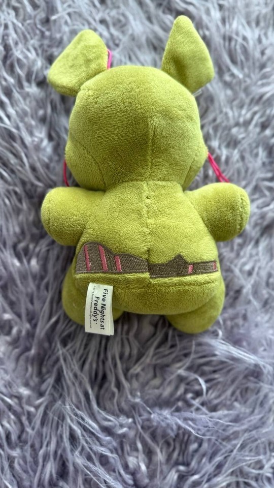 Springtrap Plush Five Nights at Freddy’s – 8.5" Green FNAF 2016 – Rare Horror Bu | eBay