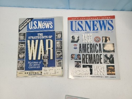 US NEWS AND WORLD REPORT Lot Of 2 Magazines | eBay