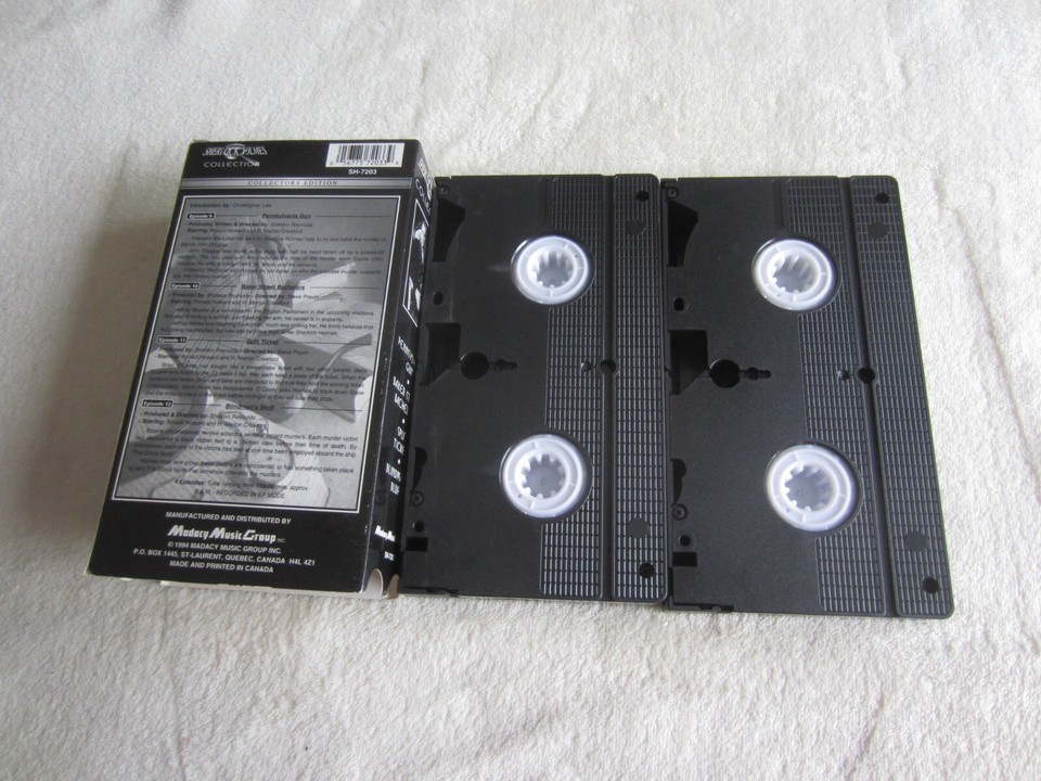 Sherlock Holmes Collection: Pennsylvania Gun + (VHS, 2-Tape Set, 1994 ...
