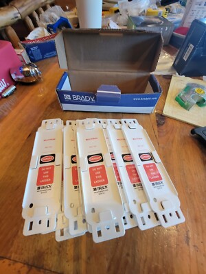 Brady Ladder Danger Tag, 8 1/4" X 2-1/4" In,Plstc,Pk10. Y786285 | eBay