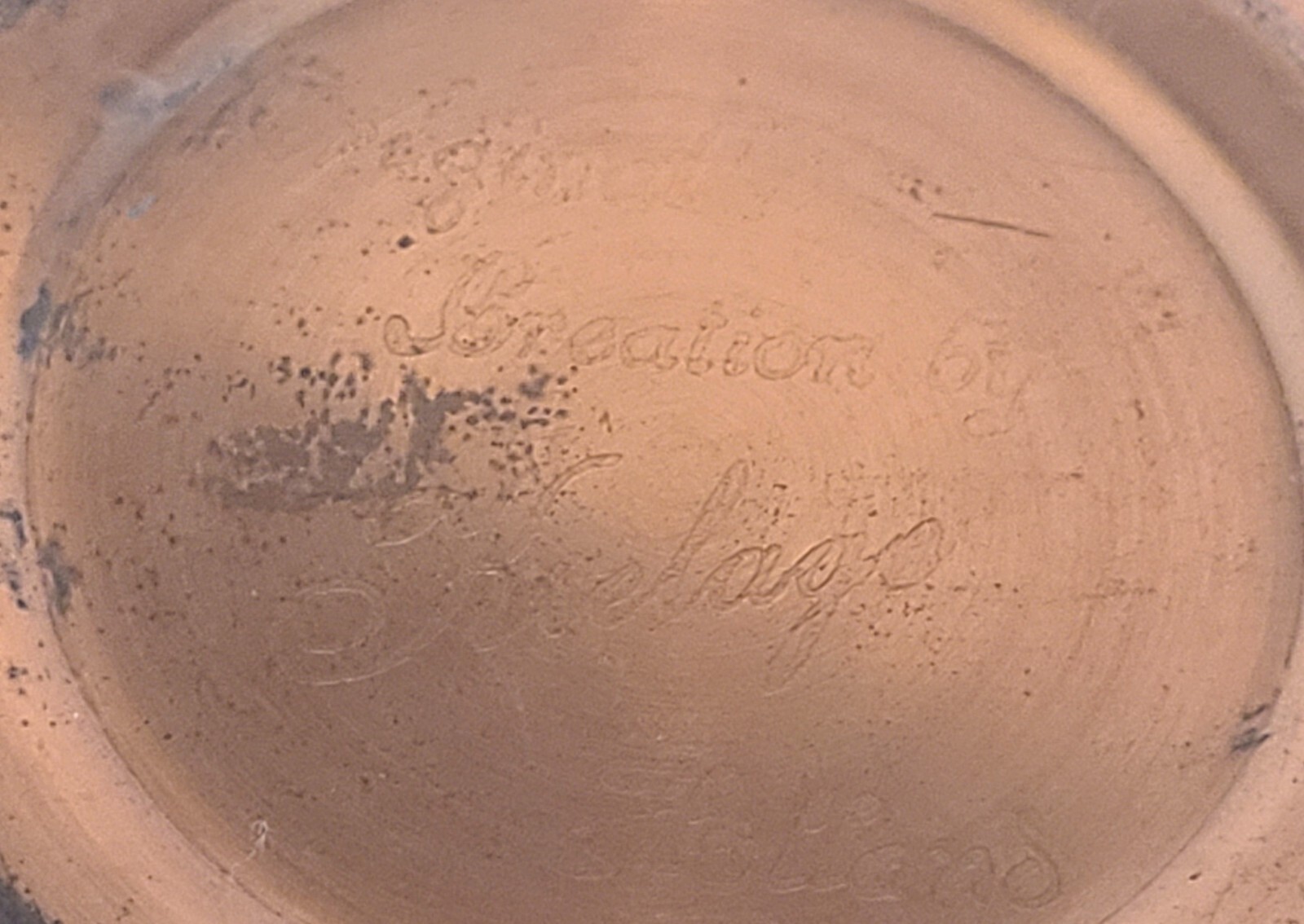 Original Creation by Krelage Holland Enamel Copper Hand Painted Angel ...